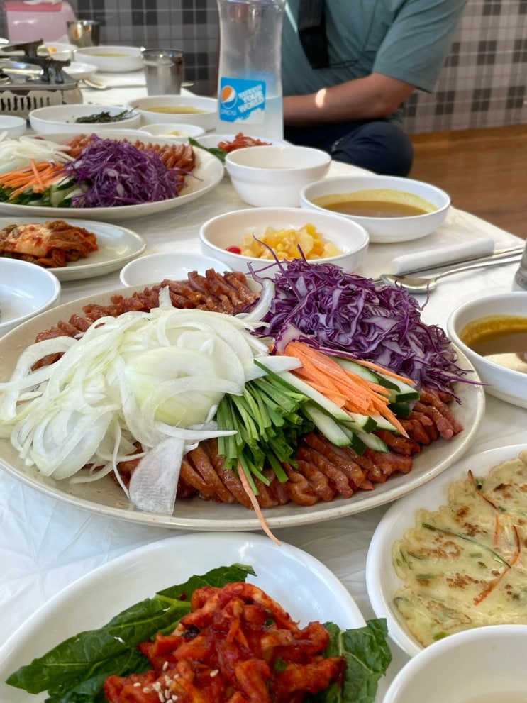 대전 수통골 맛집 도덕봉가든 오리 전문점 수제비는 필수 네이버 블로그