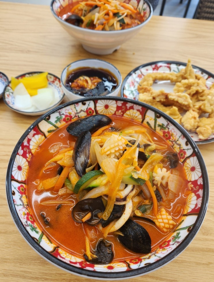 고산동 고산지구 중화요리 중국집 3남매해물왕짬뽕 탕수육 짬뽕 맛은 네이버 블로그