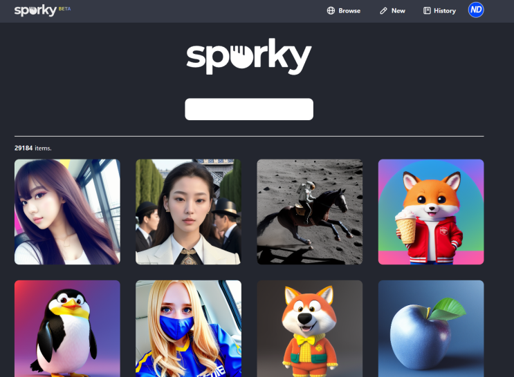 무료 사진, 이미지 생성하는 Ai 인공지능 스포키(Sporky) : 네이버 블로그