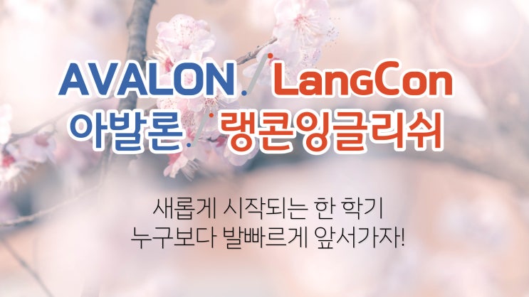 남천동 영어학원 아발론 랭콘 잉글리쉬 남천 캠퍼스 소개 Introduction Of Avalon Langcon