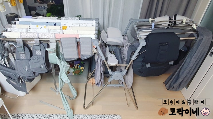 임신 37주 2일 출산 준비 아기용품 빨래세탁대잔치 2탄 Feat아기띠유모차카시트이너시트쿨시트수건인견이불턱받이