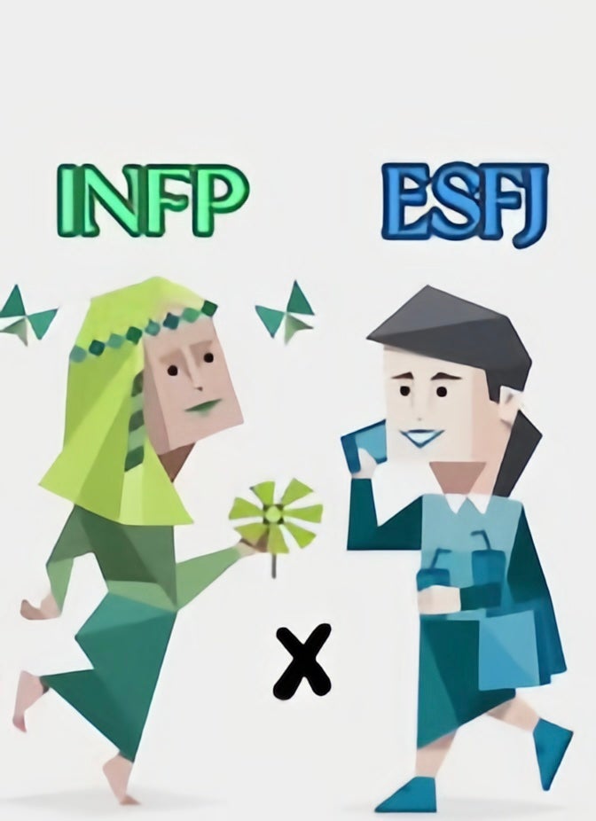 INFP여자 ESFJ남자 궁합/ 배려할 점/ 인프피 엣프제 연애 : 네이버 블로그