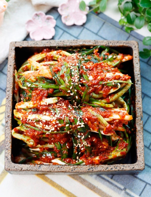 파김치 담그는 법 양념 이영자 파김치 레시피 쪽파김치 맛있게 담그는 법 네이버 블로그