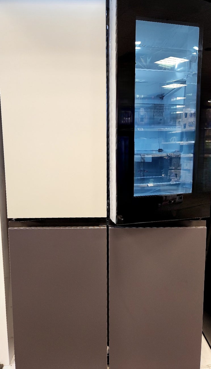 lg노크온 4도어 냉장고 T873MGB312 현명하게 : 네이버 블로그