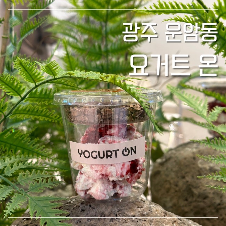 광주 운암동 요거트온 꾸덕한 그릭 요거트 And 베이글 맛있는 곳 네이버 블로그
