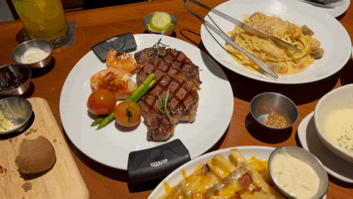 아웃백스테이크하우스 경기 신세계점” 🍽️ 생일기념 방문기 명당 자리 주문 꿀팁 부메랑 쿠폰 통신사 할인 네이버 블로그