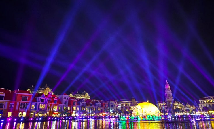 푸꾸옥 여행 그랜드월드 분수쇼 : 네이버 블로그