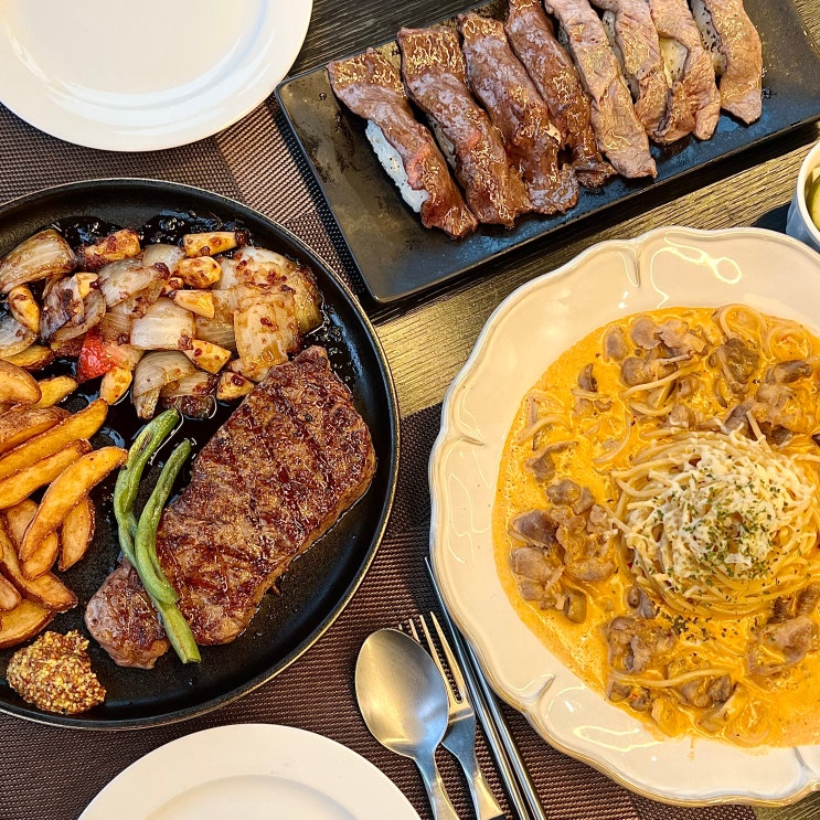 순천 호수공원 와규더테이블 분위기 좋은 레스토랑 초밥 맛집 네이버 블로그