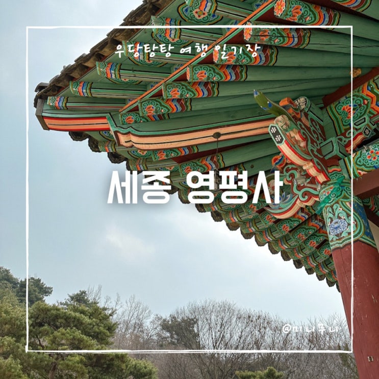 세종 여행 템플스테이 가능한 영평사 네이버 블로그
