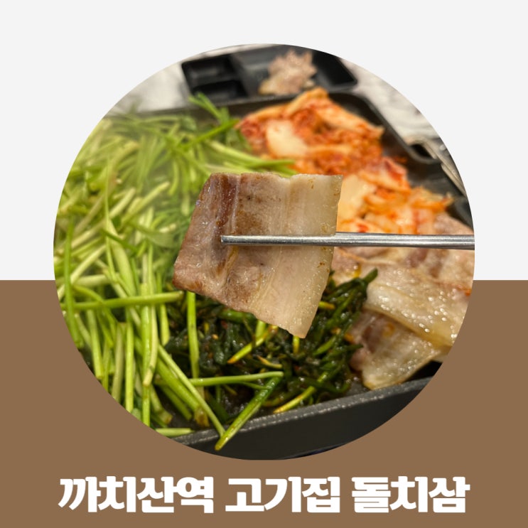 돌치삼 강서구 까치산역 고기집 미나리와 삼겹살 오겹살 조합 네이버 블로그