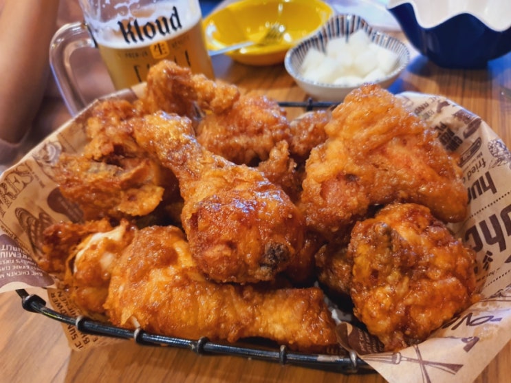 BHC 골드킹에 생맥 후기 :: 다산 BHC 다산역점 : 네이버 블로그