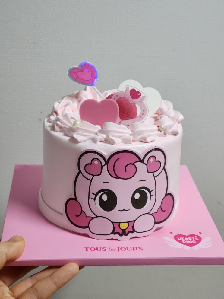 내돈내산 뚜레쥬르 티니핑 하츄핑 케이크 : 네이버 블로그