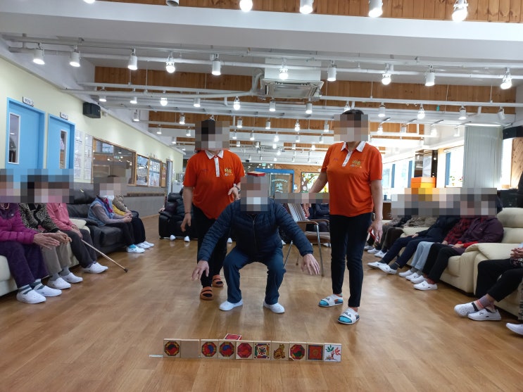 부산북구주간보호센터 부산주간보호센터 나무그늘주간보호센터 신체활동 프로그램비석 치기 네이버 블로그