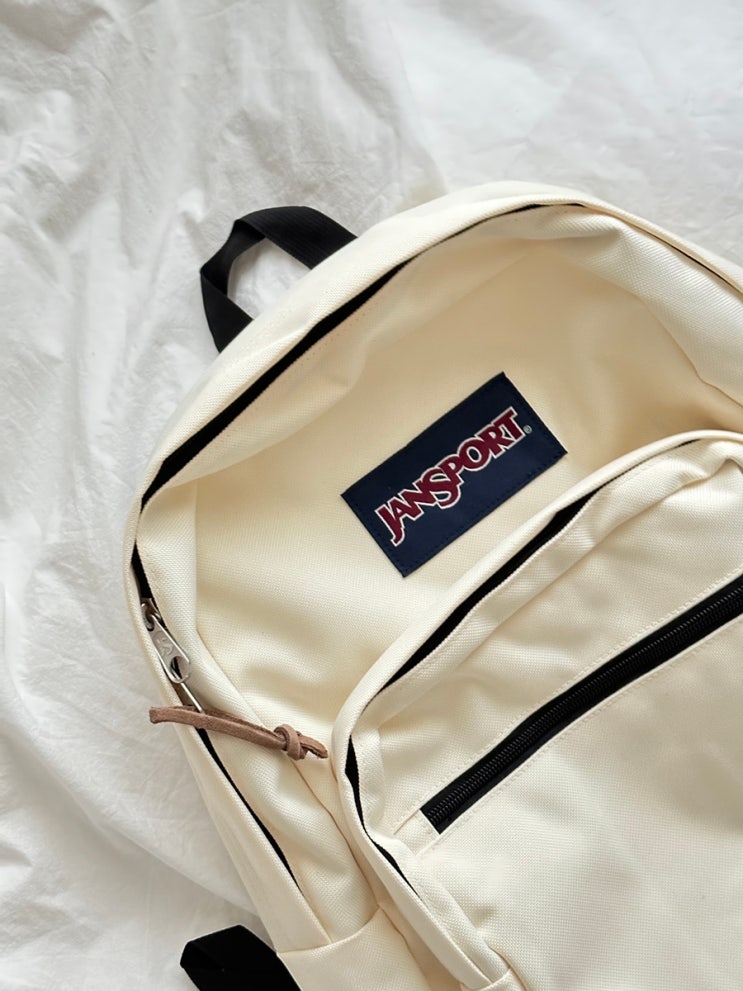 신학기 대학생 가방 백팩추천 잔스포츠jansport 라이트팩 코코넛 색깔 이쁘다 네이버 블로그