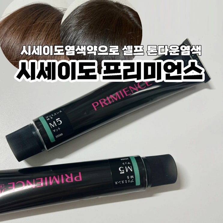 시세이도염색약 시세이도프로페셔널 프리미언스로 셀프염색 네이버 블로그