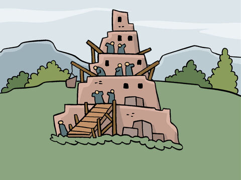 주일학교 설교 그림 자료 - 바벨탑 편 (창세기) : 네이버 블로그