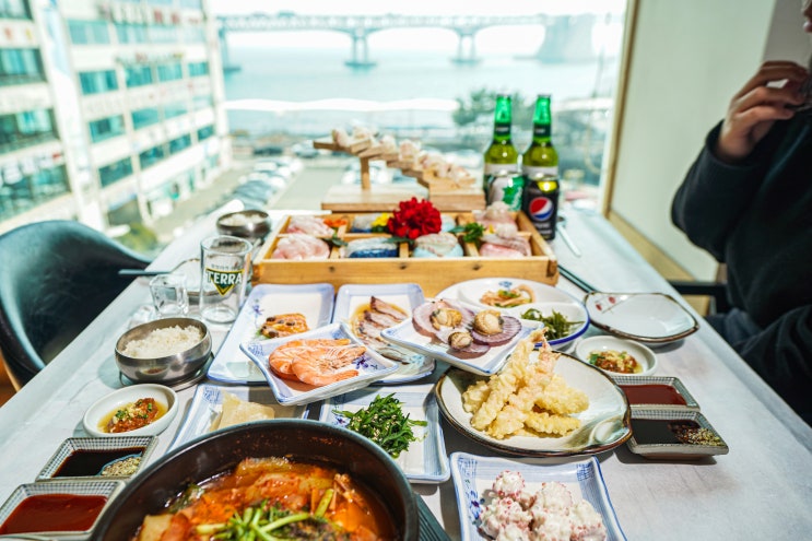 부산 광안리 회센터 점심특선 유명한 해린횟집 공기밥 무한리필 회정식 네이버 블로그
