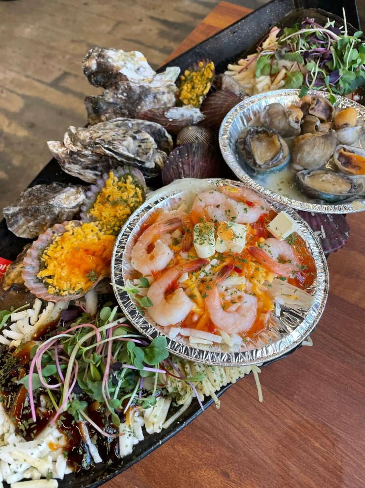 해리맛집 오이도 조개포차조개구이 무한리필 라면에 오션뷰까지 완벽 맛집 네이버 블로그