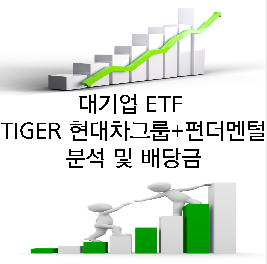 현대차그룹 ETF TIGER 현대차그룹+펀더멘털 분석 및 배당금 : 네이버 블로그