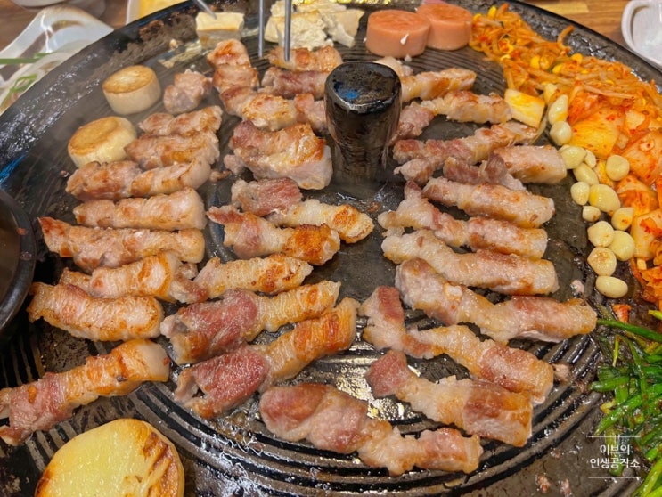 송도 삼겹살 맛집 삼시세끼돈이생각날때에서 솥뚜껑삼겹살 : 네이버 블로그