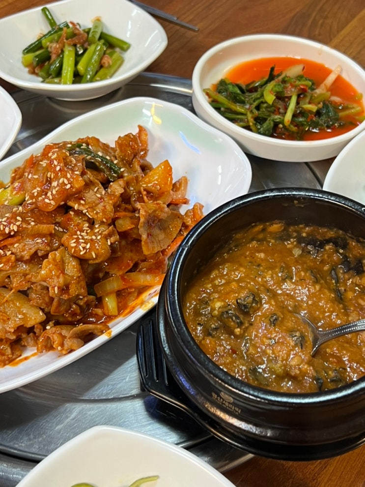 천안 · 불당동 우렁쌈밥 맛집 / 큰집오리 : 네이버 블로그