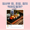 임산부 회 초밥 참치 통조림 먹어도되나 네이버 블로그