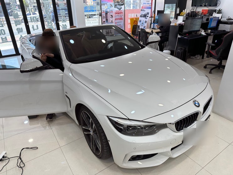 송파구 삼전동 블랙박스 전문점 카앤샵 - 외제차 BMW 4시리즈 컨버터블 블랙박스 파인뷰 LXQ500 설치 후기~~~ : 네이버 블로그