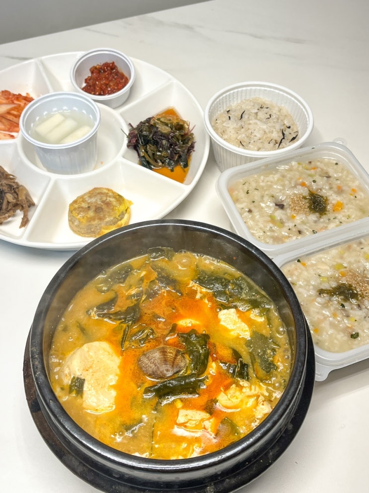 맛깔참죽 완도미역 울산매곡점 : 든든한 아침식사 가능한 맛집/ 얼큰순두부미역국 추천 : 네이버 블로그