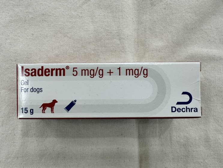 이사덤, 개 강아지 세균성 농피증 치료제(표면성, 국소적) : 네이버 블로그