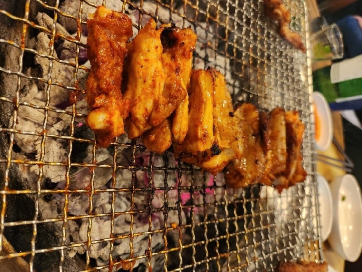 신도림 양념닭갈비 맛집 닭목살구이 강촌 숯불닭갈비본점 네이버 블로그