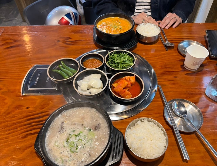 왕십리 순대국 칠구네 신림동 백순대 후기 네이버 블로그