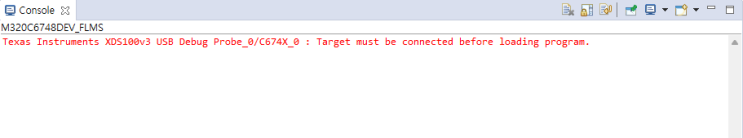 TI 에러 Target must be connected before loading program : 네이버 블로그