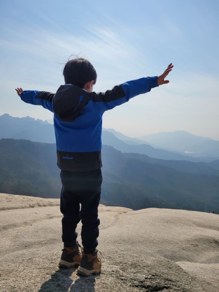 아이와 등산을 했어요(11)_사패산 : 네이버 블로그