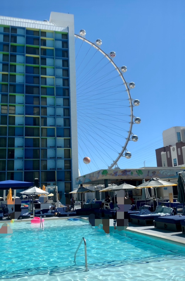 [Las Vegas, NV] 더 린큐 호텔 The LinQ Hotel & Experience : Influence Pool (4 ...