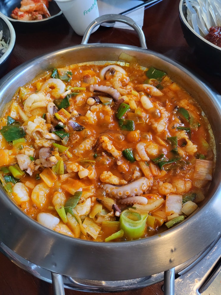 서울역직장인점심 사위식당서울스퀘어 매콤한 낙곱새 맛집 추천 네이버 블로그