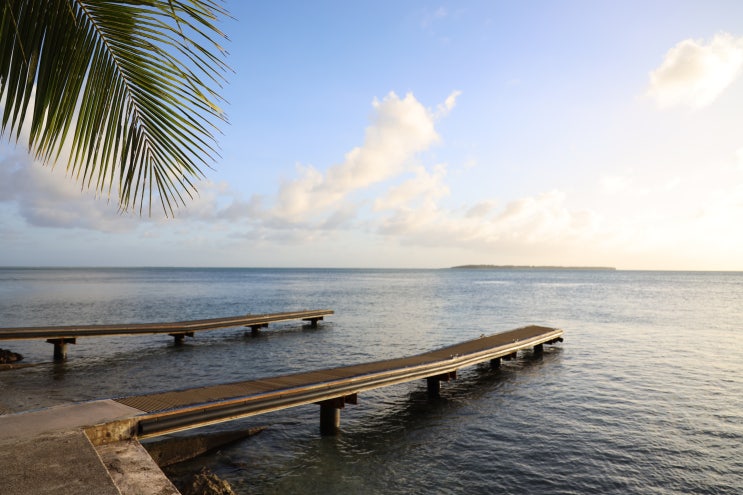 [괌 가 볼 만한 곳 : 메리조 부두 (Merizo Pier)] 괌 인생 사진 추천지 숨은 명소 : 네이버 블로그