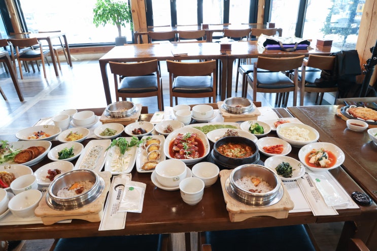 가평달맞이밥상에서 즐기는 한식 가평 맛집 네이버 블로그