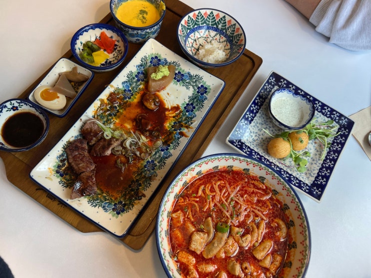 강남역 맛집 미도인 강남 가정식스테이크 곱창라멘솔직후기 네이버 블로그