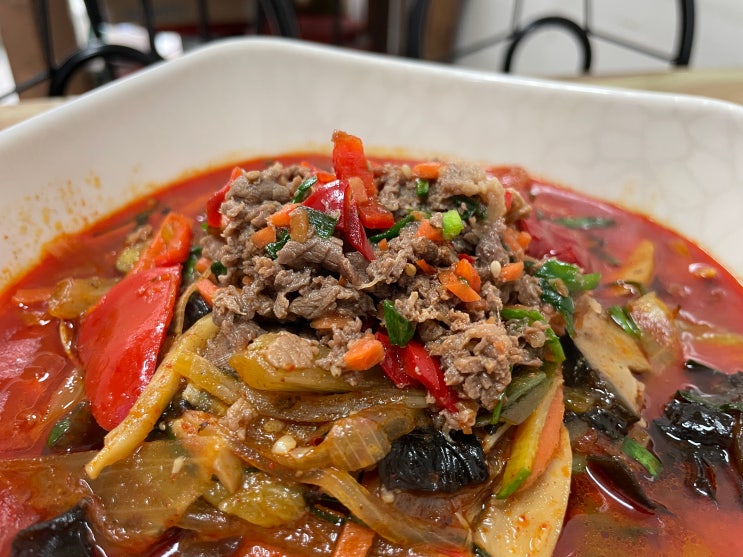 전주 중국집 반월동 짬뽕 장꽝중화요리에서 푸짐한 요리의 맛 네이버 블로그