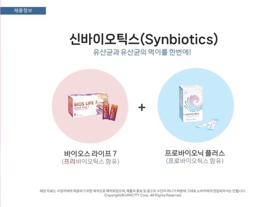 유니시티 마이크로바이옴 프리바이오틱스 프로바이오틱스 제품 후원인 회원가입해서 구입하기 장내 미생물관리 과민성대장증후군 네이버 블로그