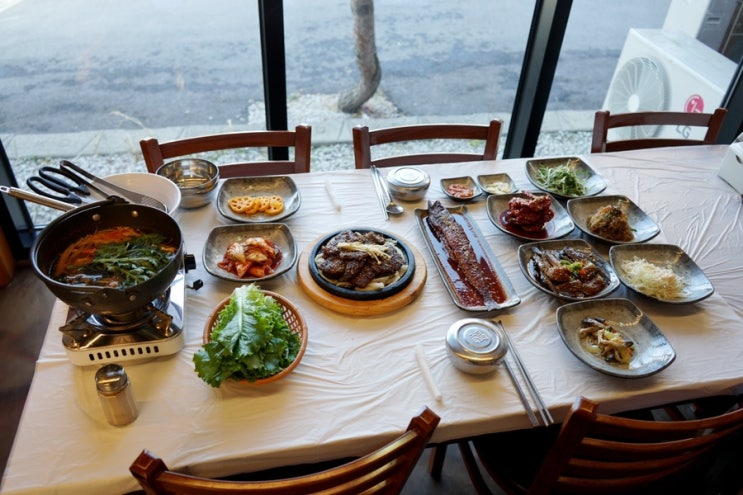 포천 맛집 가족과 함께하는 만찬 온누리석갈비 그리고 고모리691 카페 네이버 블로그