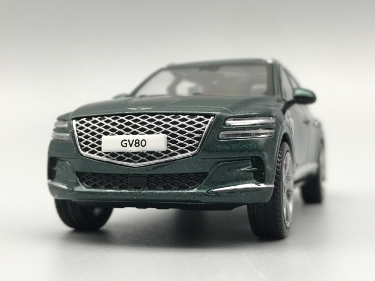피노비앤디 1:43 제네시스 GV80 다이캐스트 자동차 모형(PINO B&D Genesis GV80 Diecast Model ...