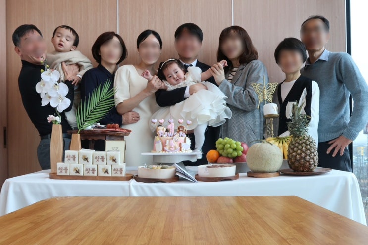 육아 직계가족 소규모 돌잔치 준비과정 기록 2탄 하남 미사 거궁 루나바이제이 아로당 로얄케익 쇼콜라베베 마이썬