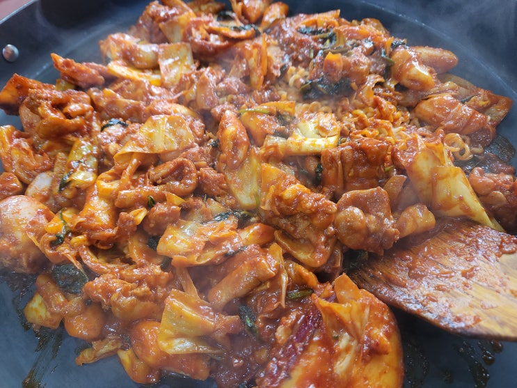 운서동 넙디 맛집 영종도 동창야채숯불닭갈비 정말 맛있고 양도 많은 닭갈비 내돈내산후기 네이버 블로그