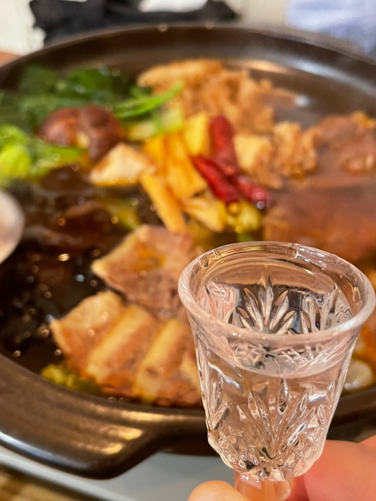 종로익선동 우육면관 우육전골에 고량주 페어링 종로 맛집 주말 웨이팅 네이버 블로그