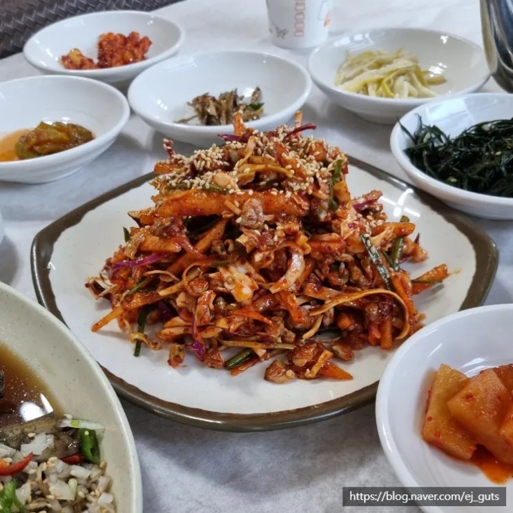 경상남도 하동재첩 참게 화개장터 혜성식당 재첩모듬정식 참게장백반 후기 카페 밤톨 팥밤파이 간단 후기 네이버 블로그