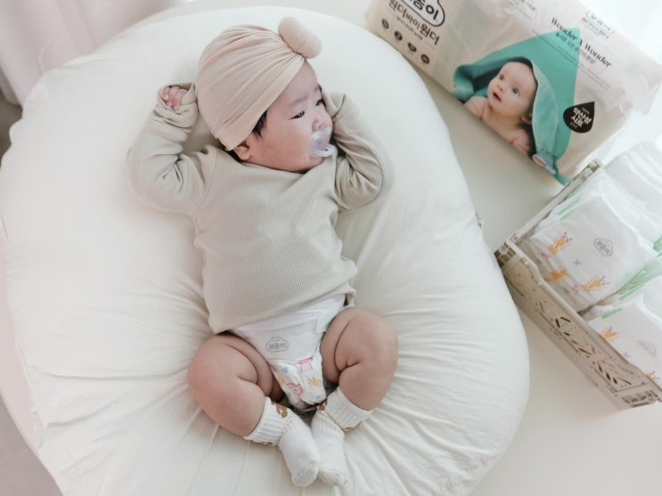 아기 기저귀 추천 보솜이 원더바이원더 밴드 기저귀 소형 네이버 블로그