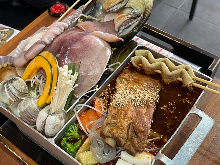 청주 내덕동 맛집 인기명 푸짐한 조개찜과 갈비찜 회식으로 좋은 율량동 술집 네이버 블로그