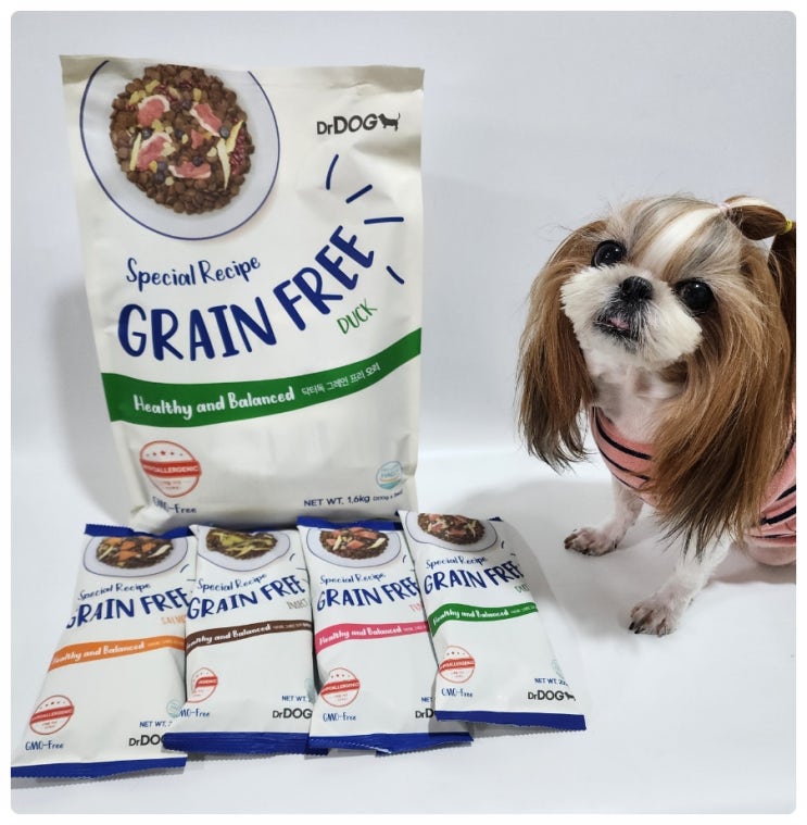 강아지 그레인프리 사료 추천, 강아지 알러지 닥터독 신제품 : 네이버 블로그