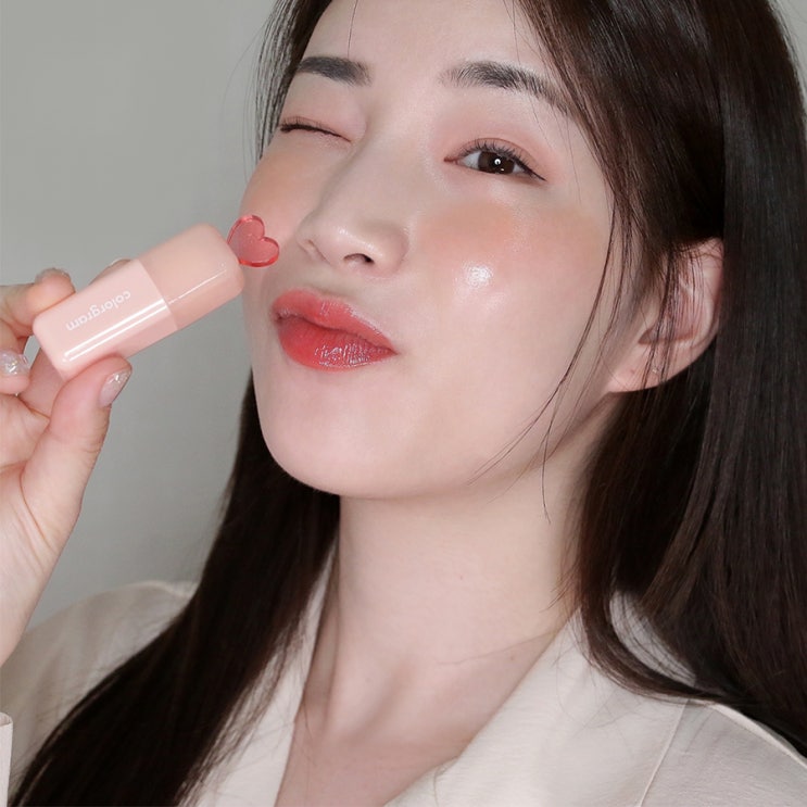 컬러그램 러브 모먼트 슈화 메이크업 쥬시퐁당틴트 치크 눈토리얼 아이팔레트 발색 네이버 블로그